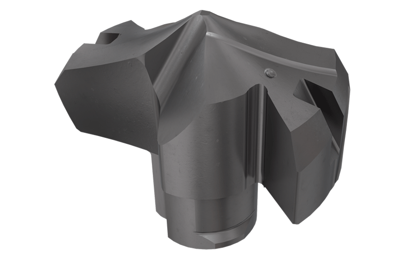 HCP 200-IQ IC908-Exchangeable self-centering drilling heads with a ...